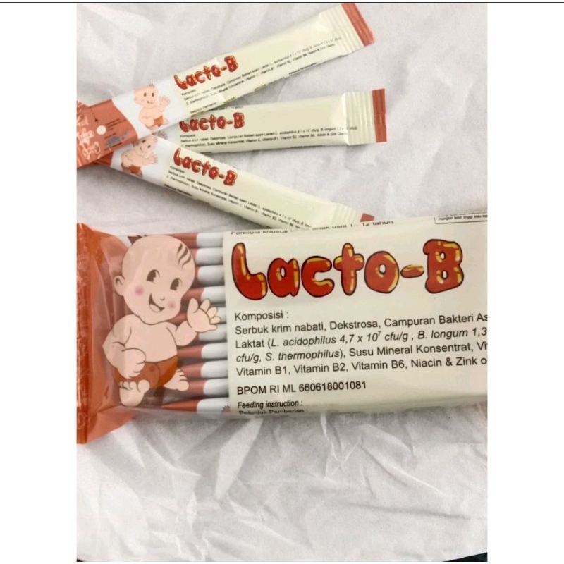 Jual Lacto B Sachet 1Gr Mengandung Probiotik Lactobe Menjaga Kesehatan ...