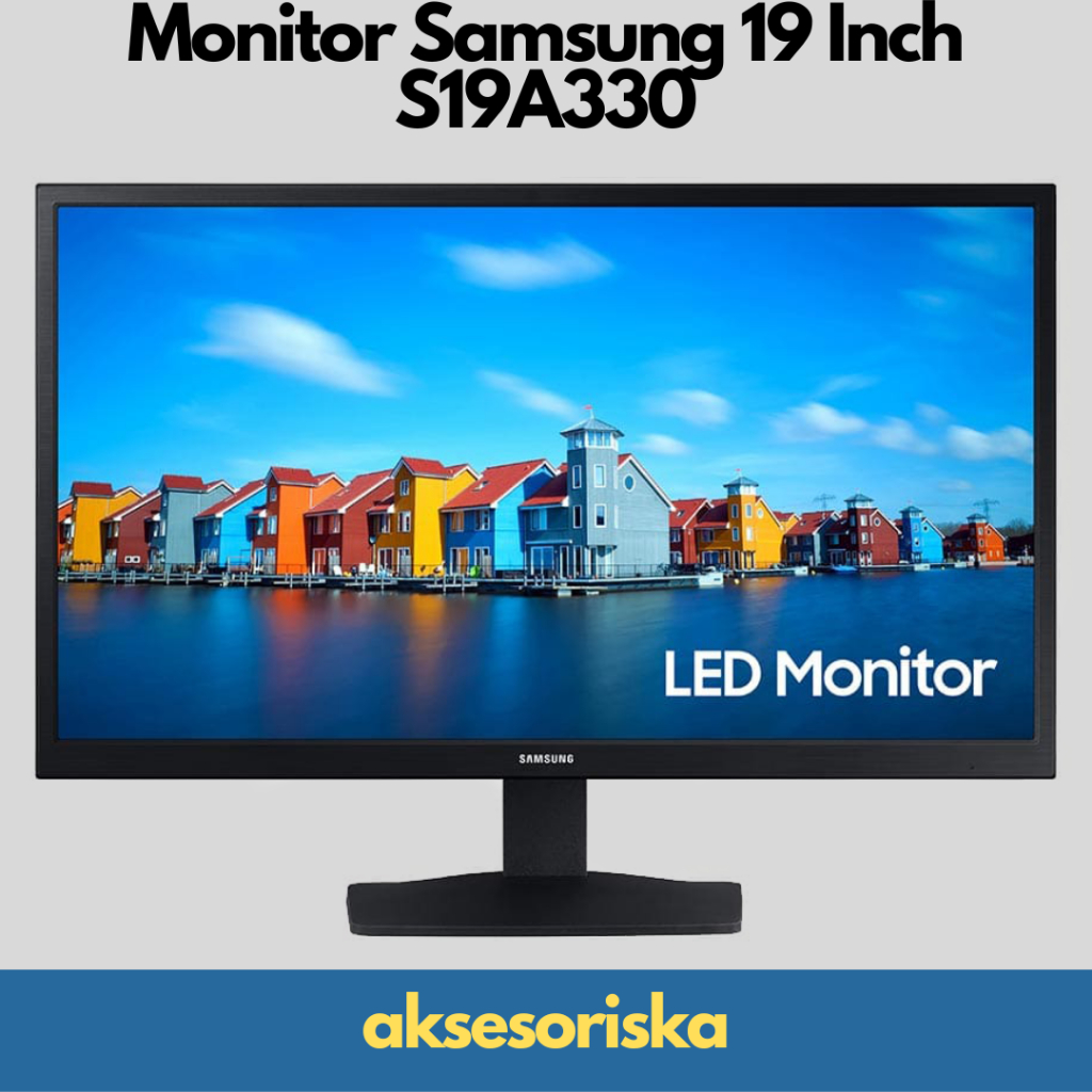 Jual Monitor LED Samsung 19" 19INCH 19 INCH S19A330 LS19A330NHE HDMI ...