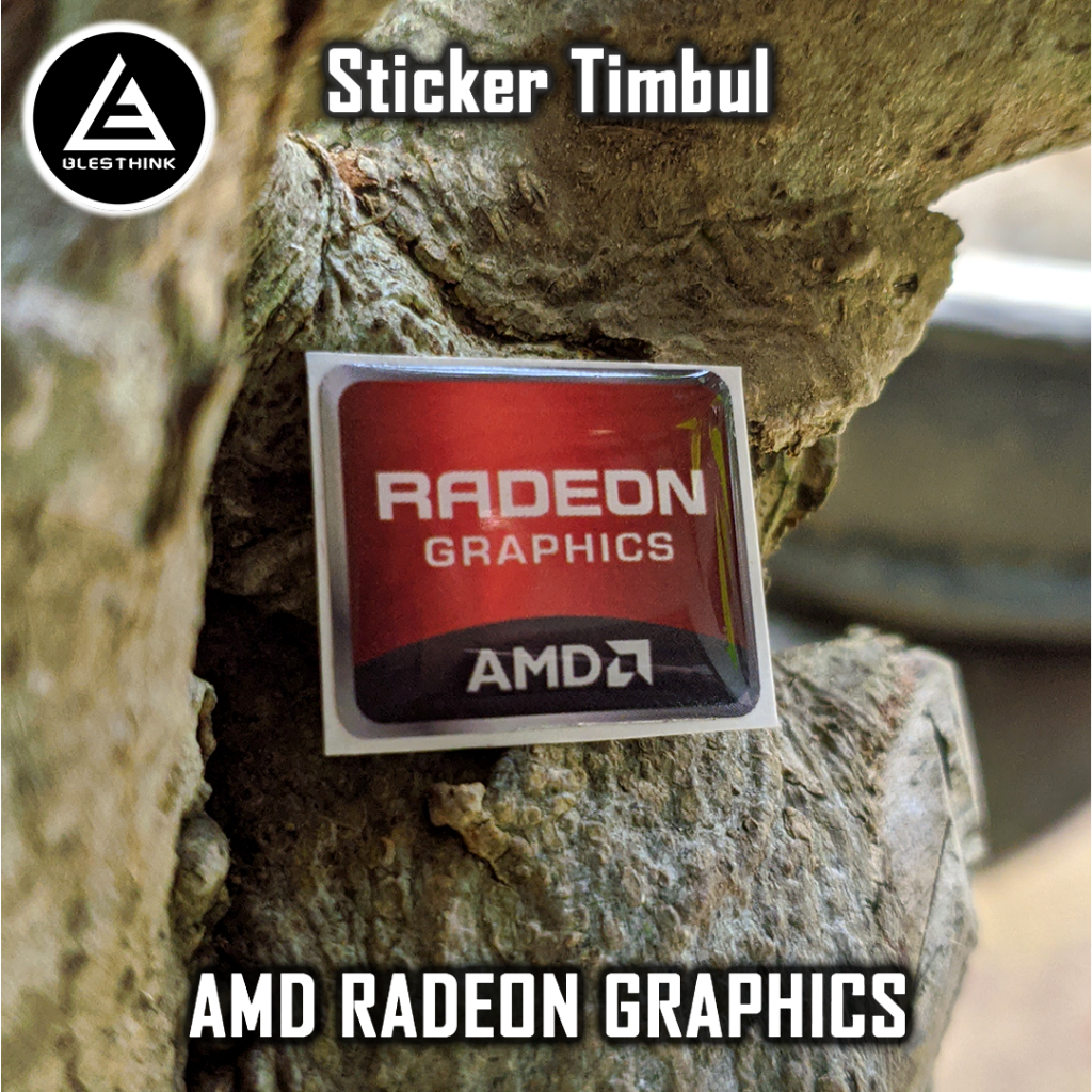 Jual Stiker Timbul Emblem AMD Radeon Graphics | Shopee Indonesia