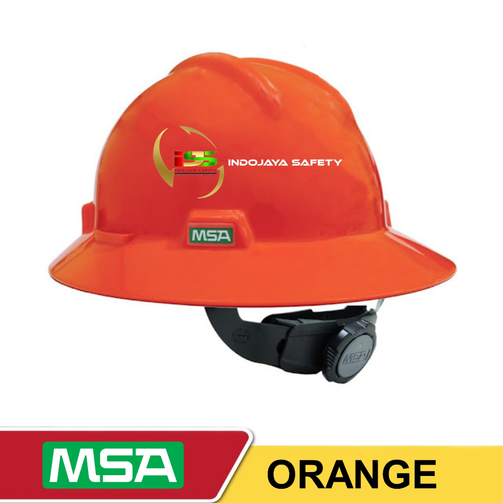 Jual Helm Safety MSA Full Brim Fastrack Original Safety Helmet Proyek ...