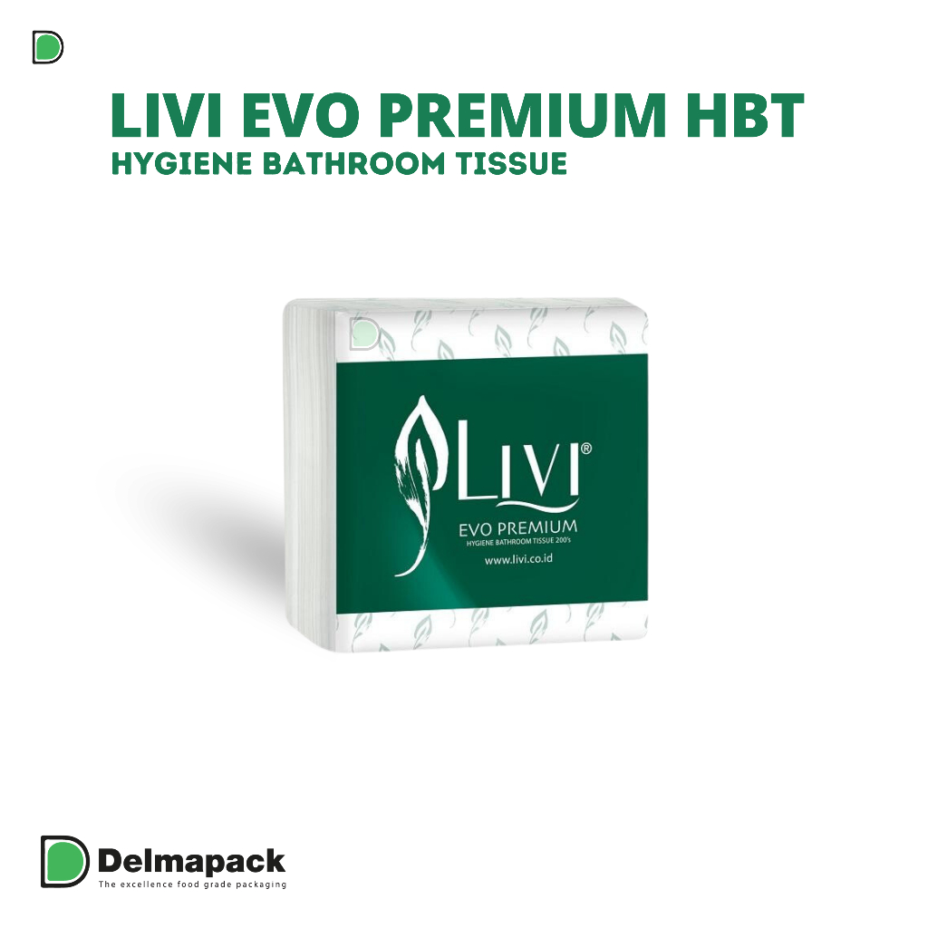 Jual Tissue Livi EVO PREMIUM HBT 200s (Hygiene Bathroom Tissue ...