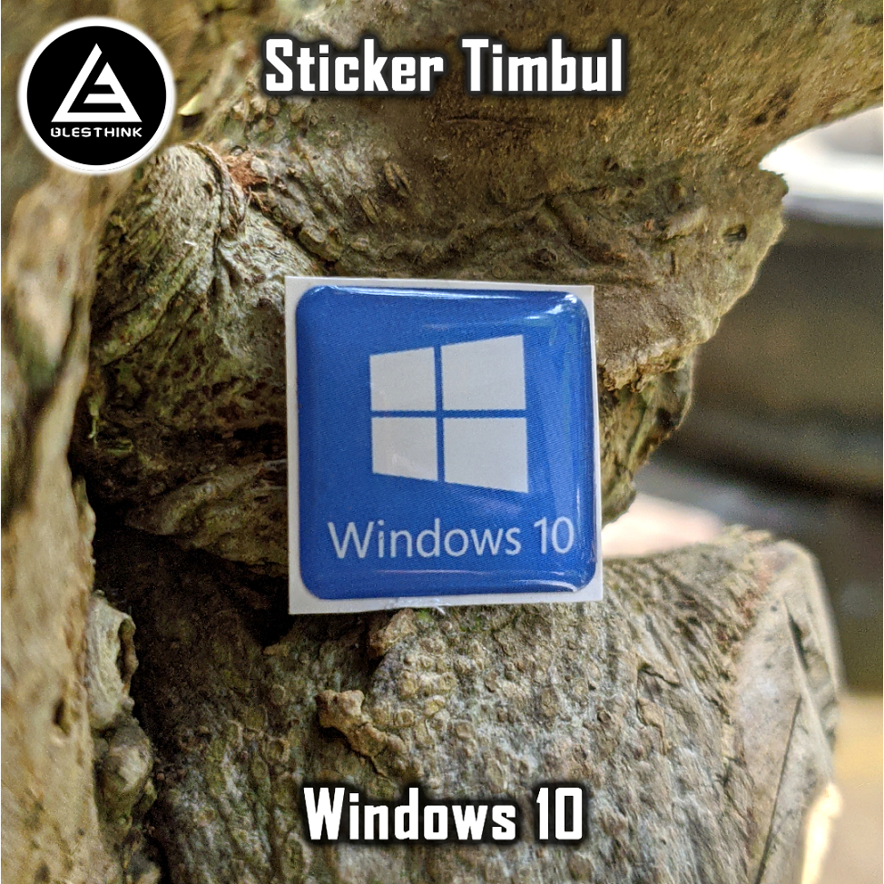 Jual Stiker Timbul Emblem Windows 10 | Shopee Indonesia