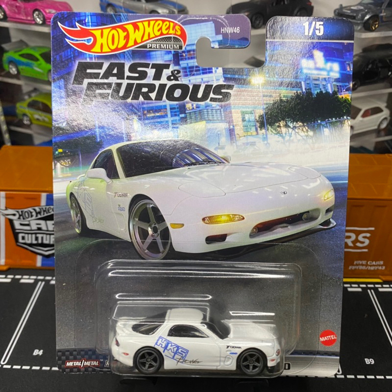 Jual Hotwheels Mazda RX7 Fd HKS Fast Furious | Shopee Indonesia