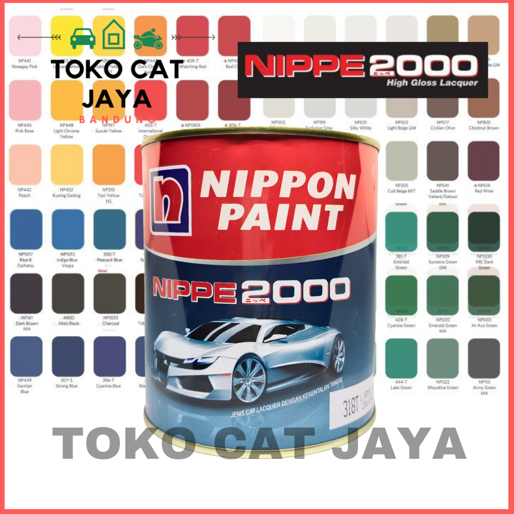 Jual NIPPE 2000 1 kg / Cat Duco / Cat Mobil Nippon Paint | Shopee Indonesia