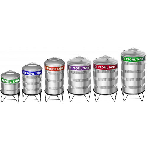 Jual JUMBO Tandon Tangki Air Profil Tank Stainless ( 6000 LITER , 8000 ...