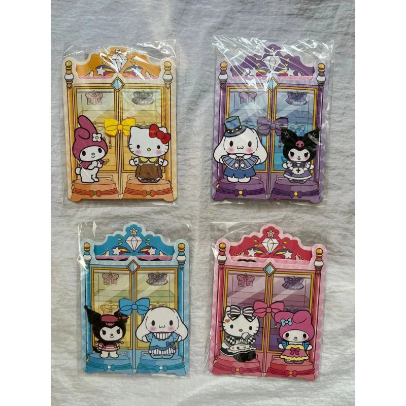 Jual Sticker Lemari Dreas Up Boneka Kartun DIY Bongkar Pasang/DIY Dress ...