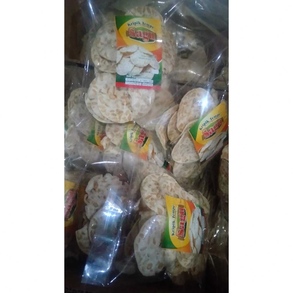 Jual KERIPIK TEMPE SAGU Khas Malang KRIPIK TEMPE Renyah Enak Gurih ...