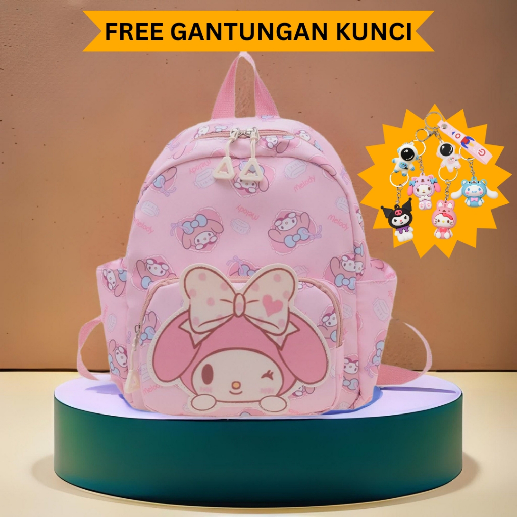 Jual Tas Anak My Melody Sanrio | Tas Sekolah Anak Perempuan | Ransel Perem Puan | Tas Anak Tk Sd ...