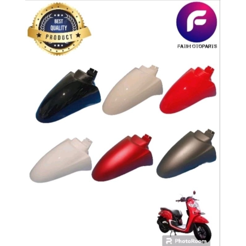 Jual spakbor depan scoopy esp new k93 ring 12 2017 2018 2019 2020 hitam ...