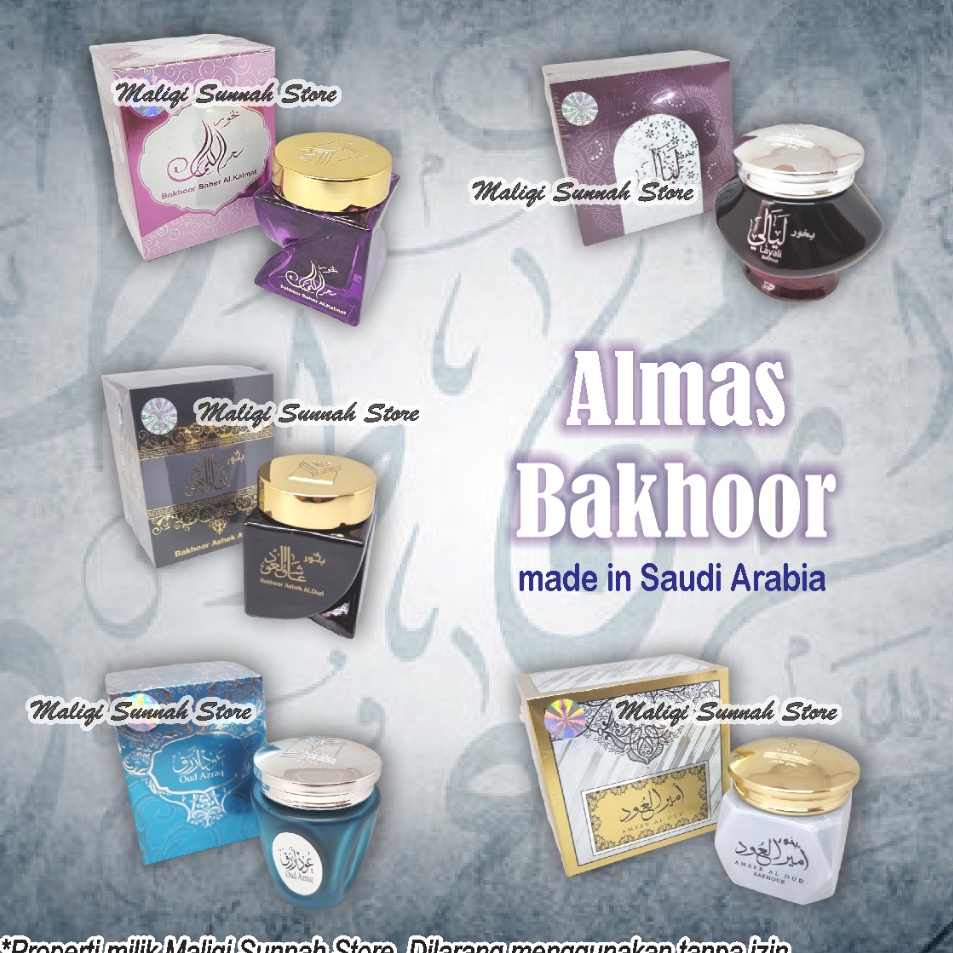 Jual Ready Buhur / Bukhur Saudi Original made in Saudi Arabia Dijual ...