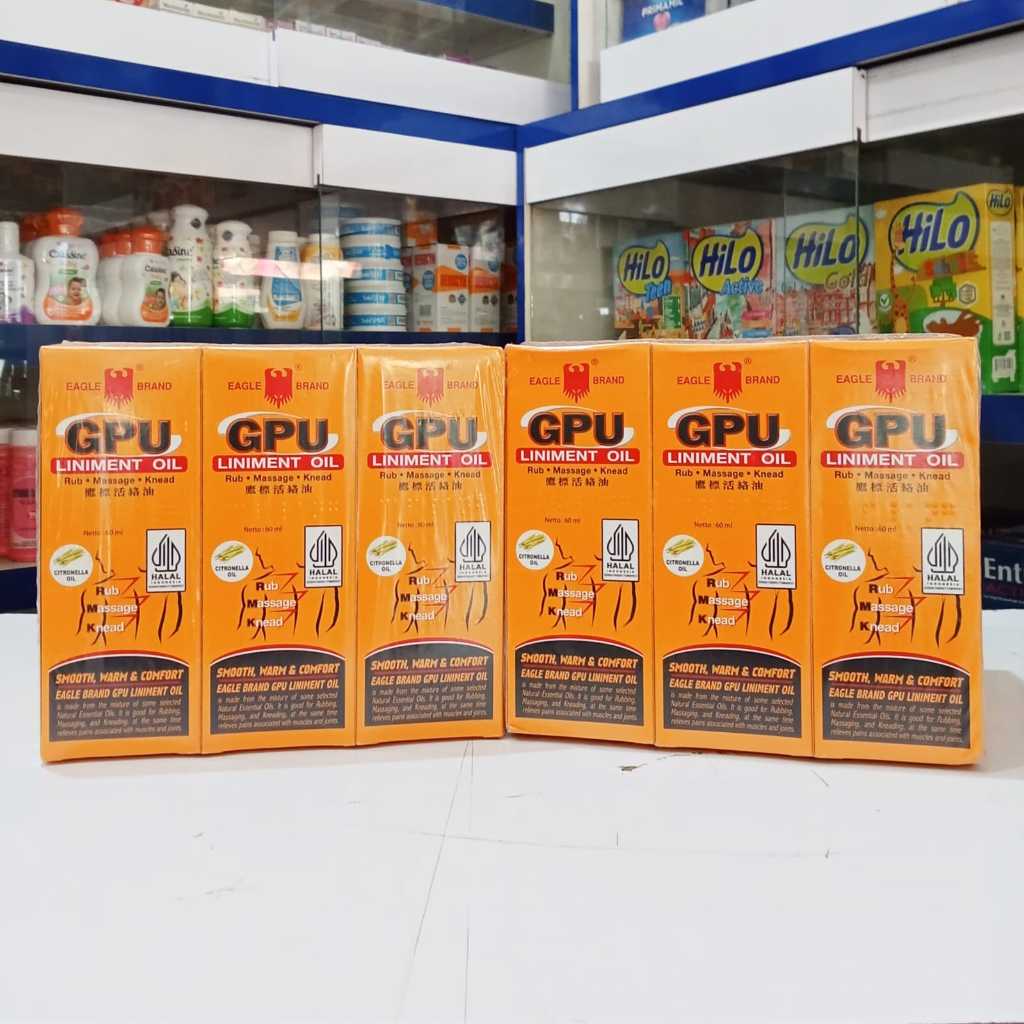 Jual Minyak Urut GPU 60ml GROSIR (1 lusin) | Shopee Indonesia