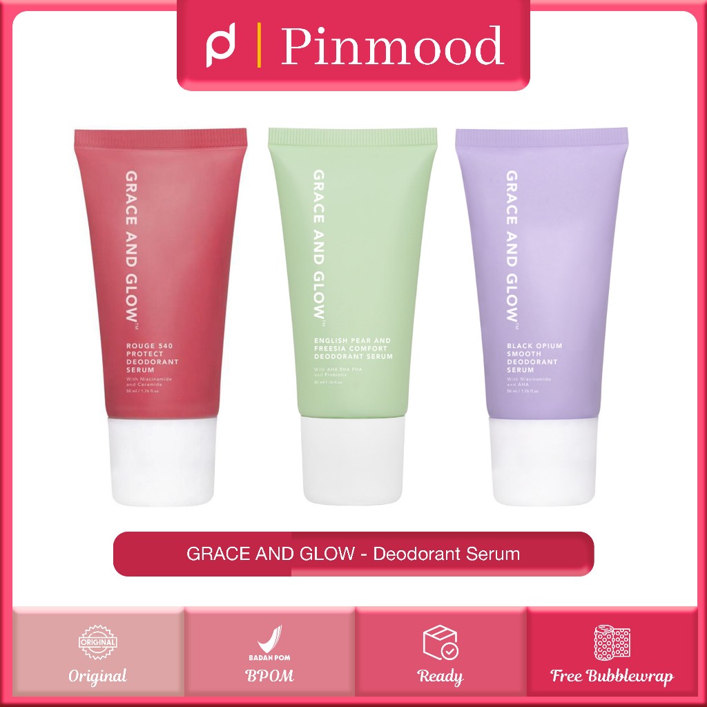 Jual GRACE AND GLOW - DEODORANT SERUM ( 50 ml ) - Deodoran Roll On ...