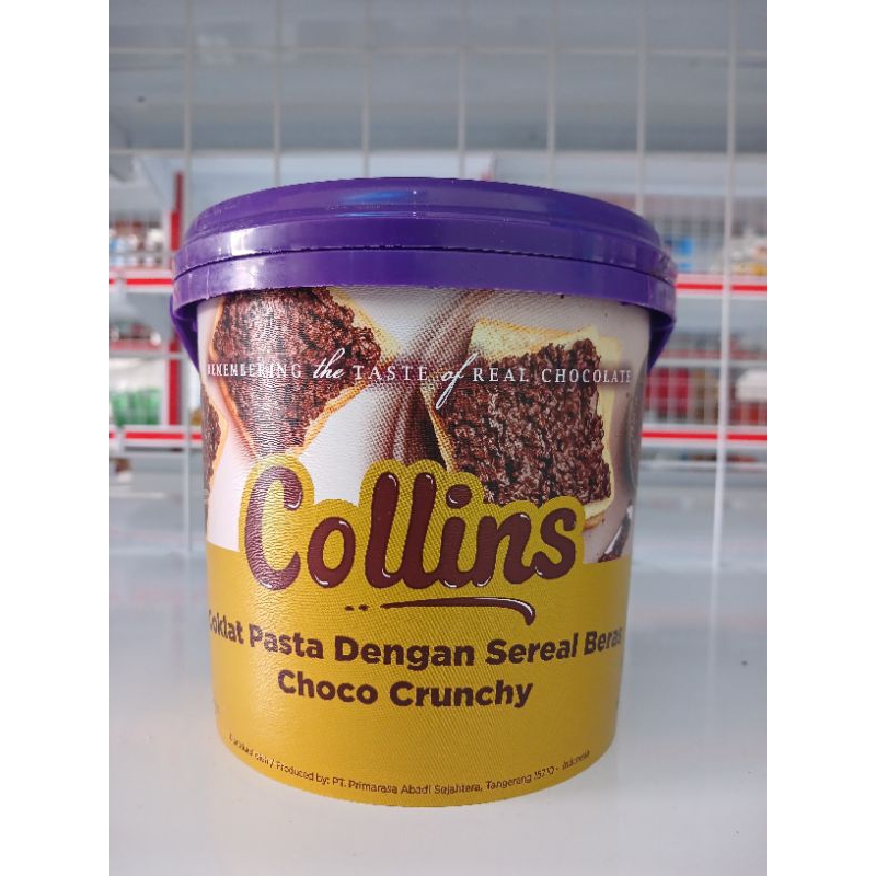 Jual selai coklat Collins Crunchy 1 kg | Shopee Indonesia