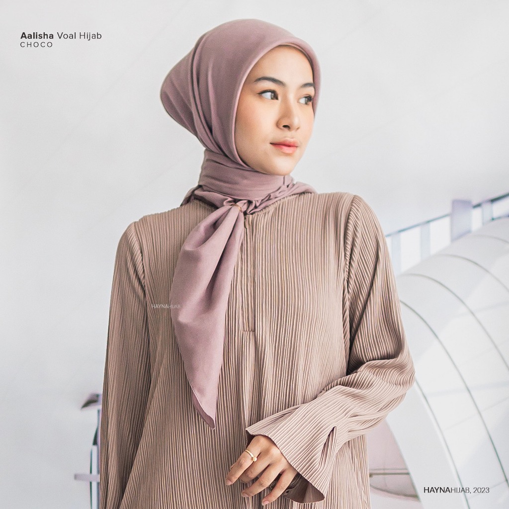 Jual HAYNA Aalisha Voal Hijab Premium (All Colors) - Jilbab Kerudung ...