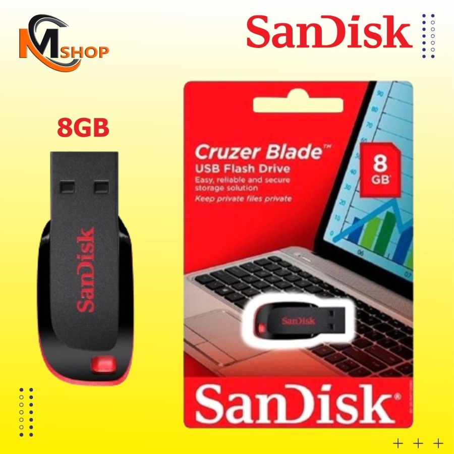 Jual Flashdisk SanDisk 8 / 16 / 32 / 64 GB Flash Drive USB 2.0 | Shopee Indonesia