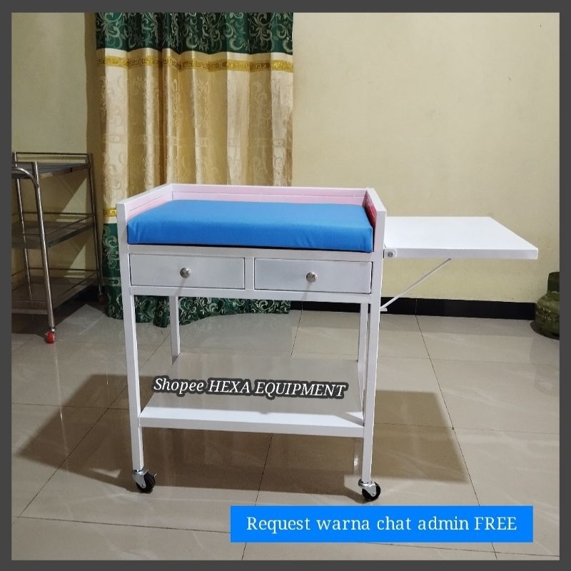 Jual Meja Resusitasi Bayi Baby Table Mini Bidan Rumah sakit | Shopee ...