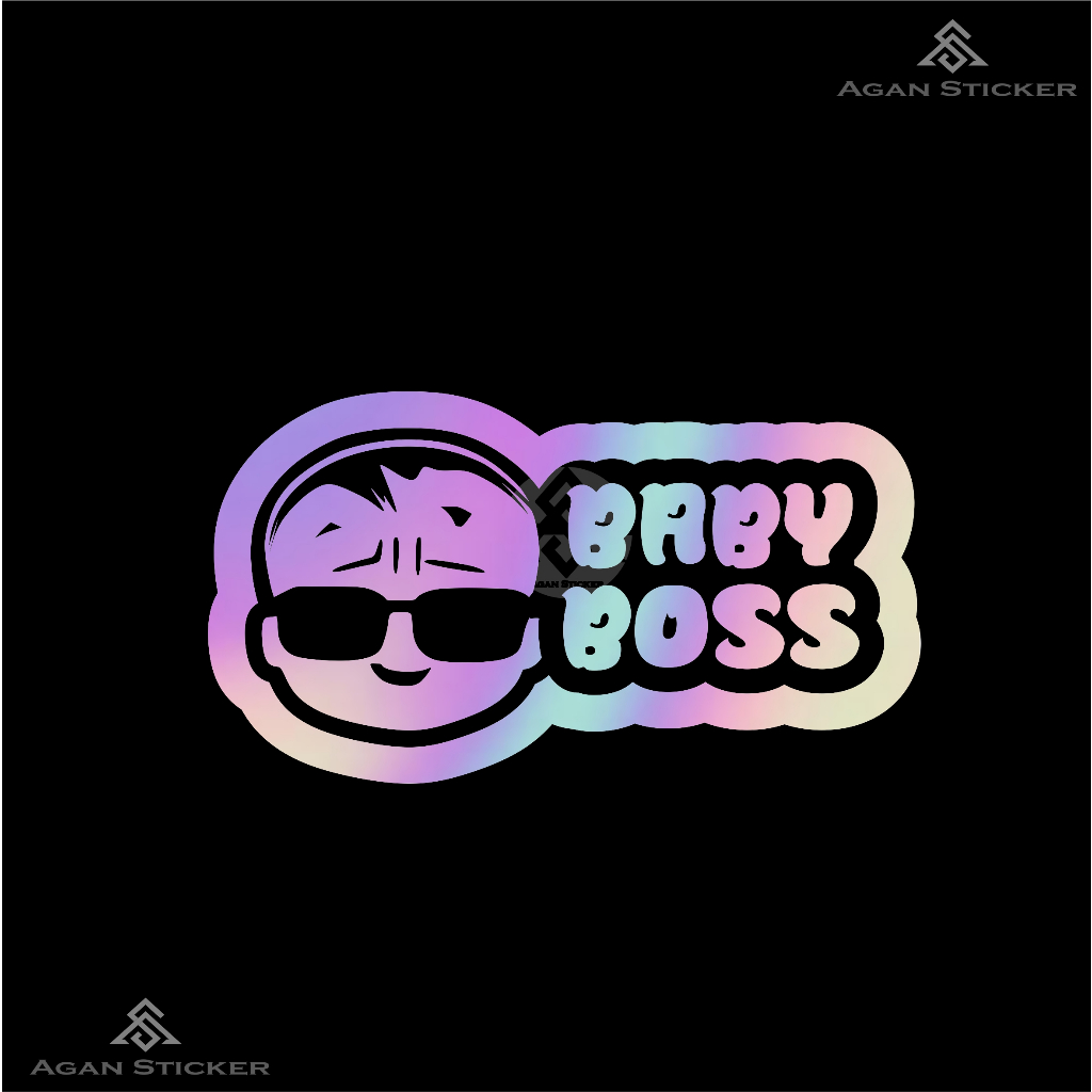 Jual Stiker Baby Bos cutting sticker BABY BOSS lucu keren viral stiker ...