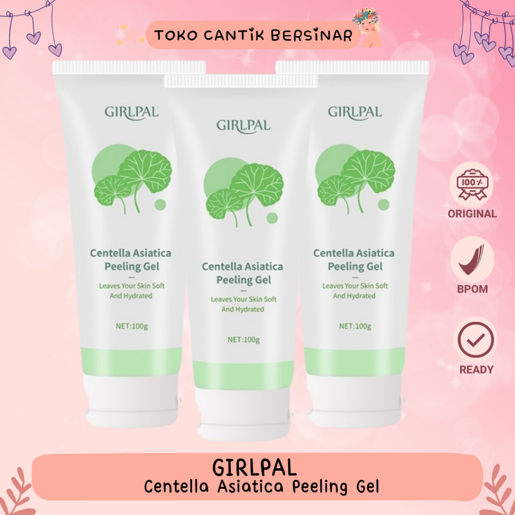 Jual GIRLPAL Centella Asiatica Peeling Gel 100g Wajah Body Exfoliating Mencerahkan Dan ...