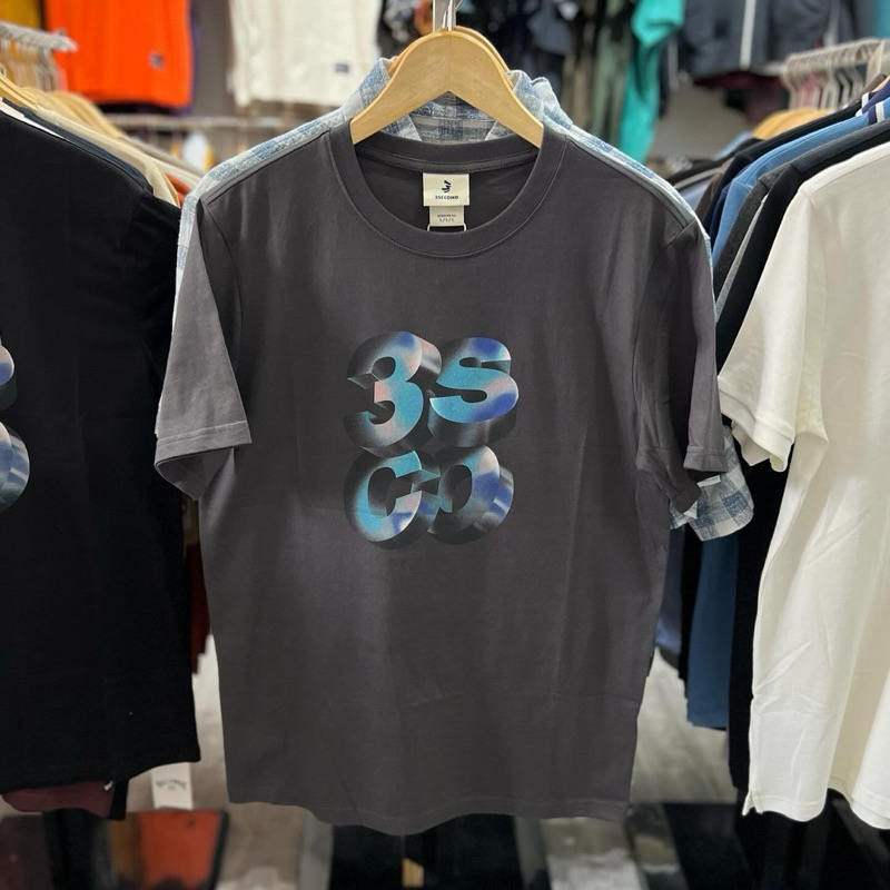 Jual Kaos 3second Original Terbaru 3D Logo Reguler fit | Shopee Indonesia