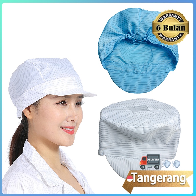 Jual Topi ESD Topi Antistatic Pabrik Antistatic Smock Cap/Topi ESD ...