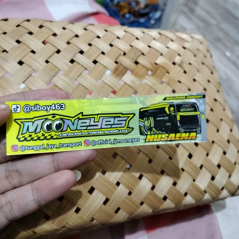 Jual STICKER BUS TELOLET BASURI/OM TELOLET STIKER SATURN Armageddon ...