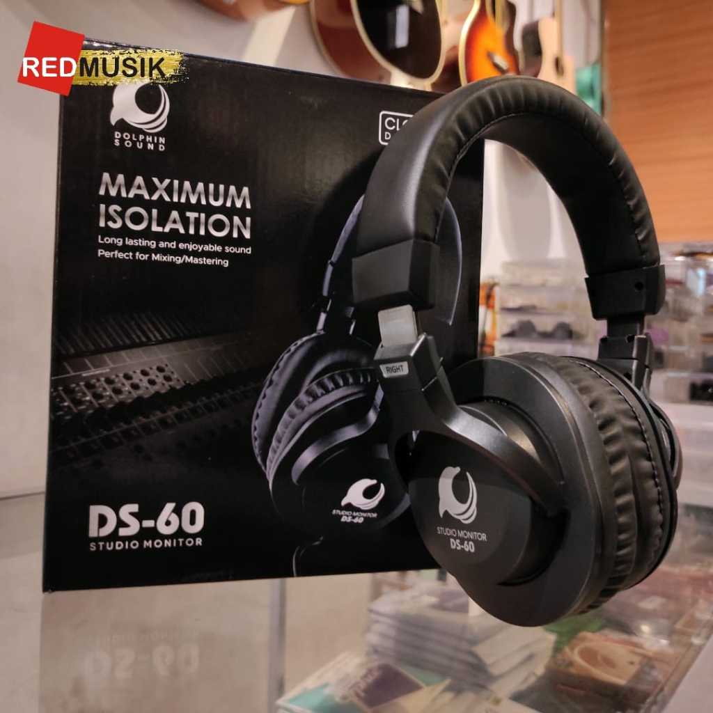 Jual Headphone Dolphin DS-60 DS60 DS 60 Studio Monitor | Shopee Indonesia