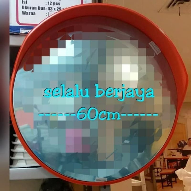 Jual convex mirror kaca cembung 60cm indoor/outdoor | Shopee Indonesia