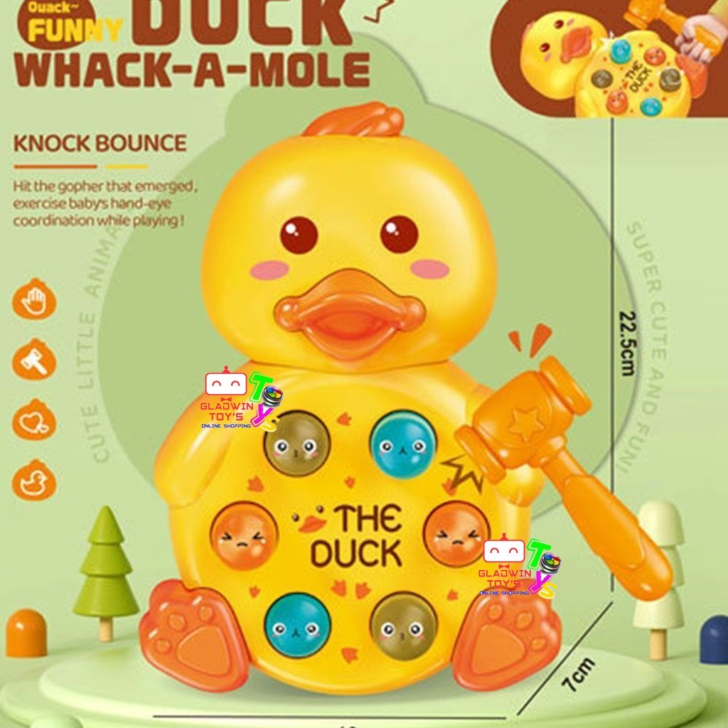 Jual MAINAN WHACK AMOLE PUKUL PUKUL TIKUS TANAH MAINAN TANPA BATERAI ...