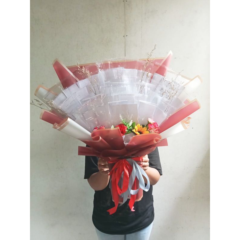 Jual Buket uang kosongan 30-40-50 lembar/rangka buket uang 30-40-50 ...