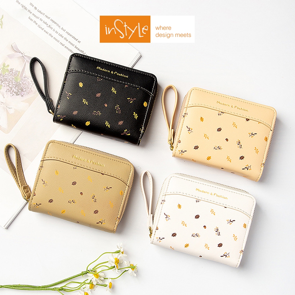 Jual Dompet Lipat Wallet Coin Wanita PU Leather (D2-008-1115) | Shopee ...