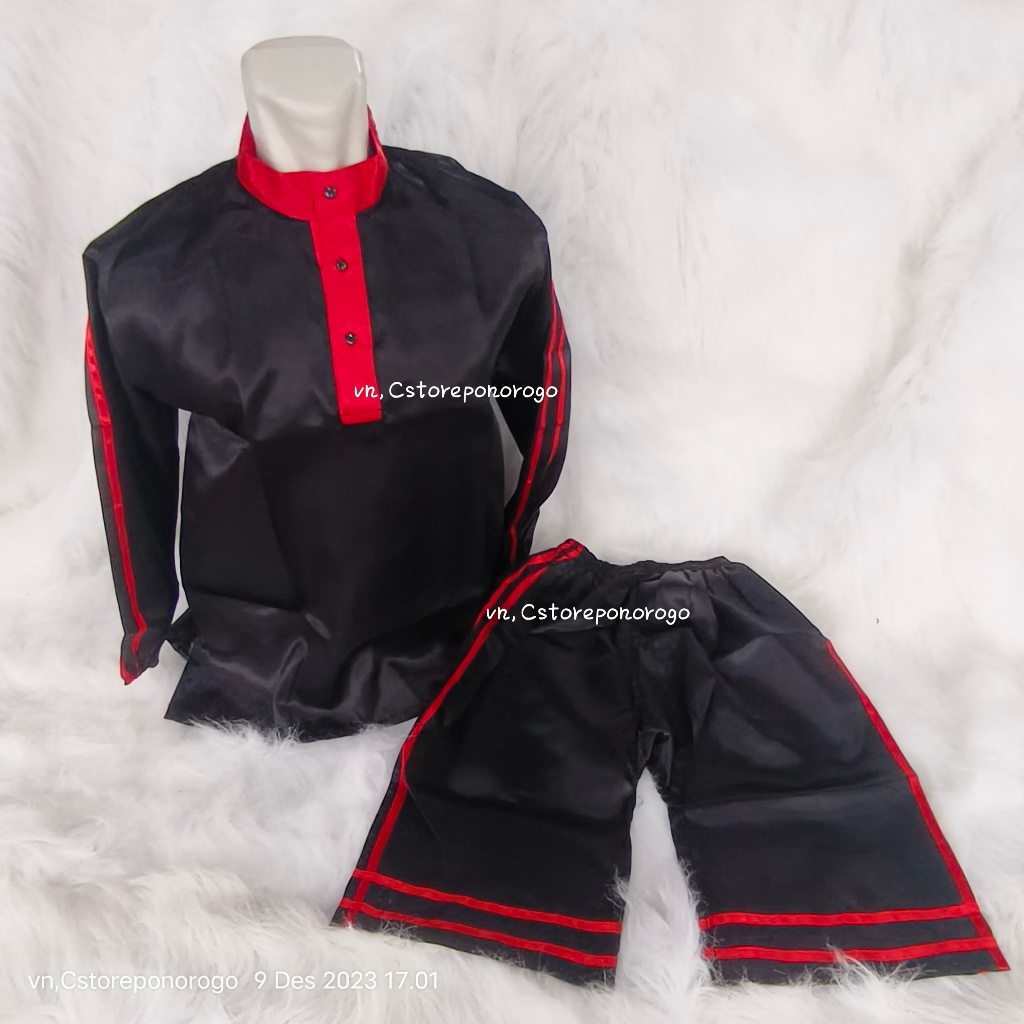 Jual BAJU JARANAN SETELAN SINGLET & LENGAN / baju kepang / baju barong ...