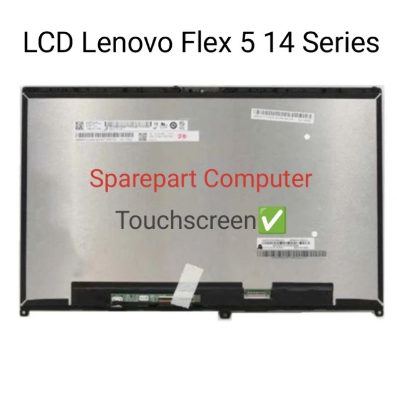 Jual LCD Layar Touchscreen Lenovo Flex 5-14ITL05 5-14IIL05 5-14ALC05 ...