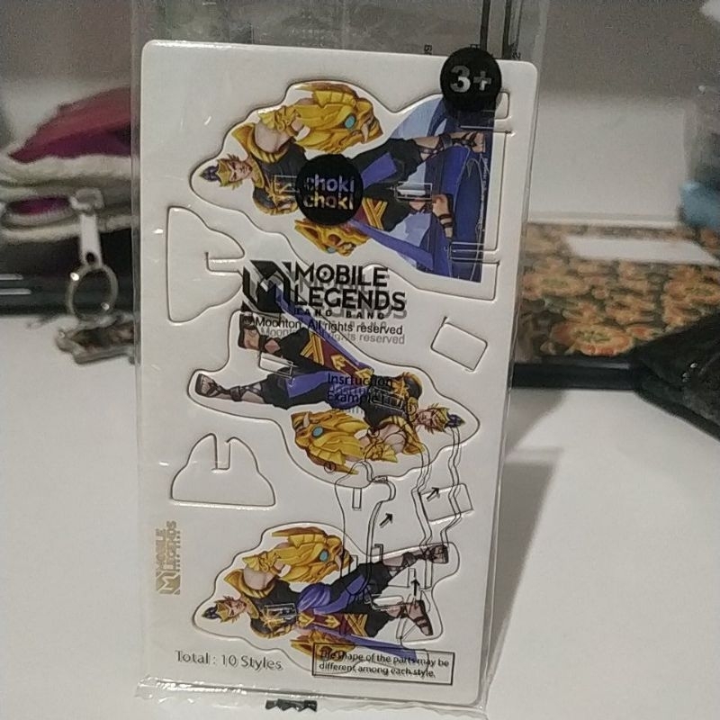 Jual [ORI] 3D FIGURINE MLBB & GAMEBOARD PAPER CHOKI-CHOKI | Shopee ...