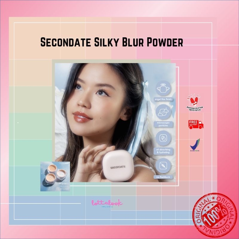 Jual Secondate Silky Blur Powder | Shopee Indonesia