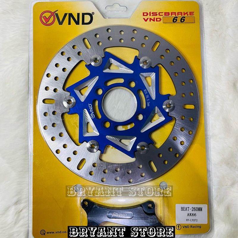 Jual PIRINGAN DEPAN CAKRAM VND ORIGINAL AK 66 260MM BEAT SCOOPY GENIO ...