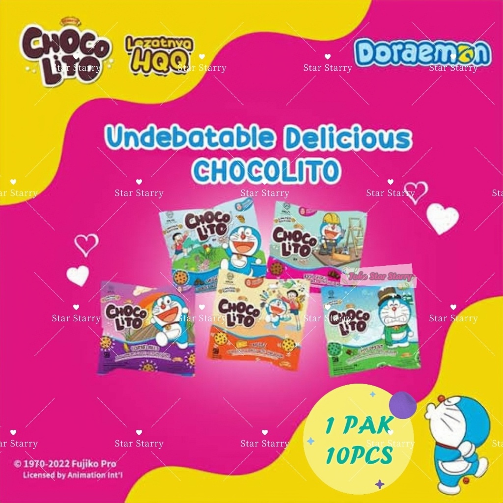 Jual [Per Renteng] 10Bungkus Chocolito BOX - Netto 19gr Choco Lito ...