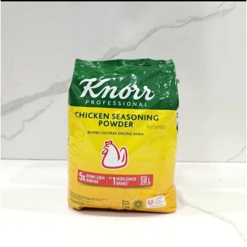 Jual Knorr Chicken Seasoning Powder 1 kg / Kaldu Ayam 1kg | Shopee ...