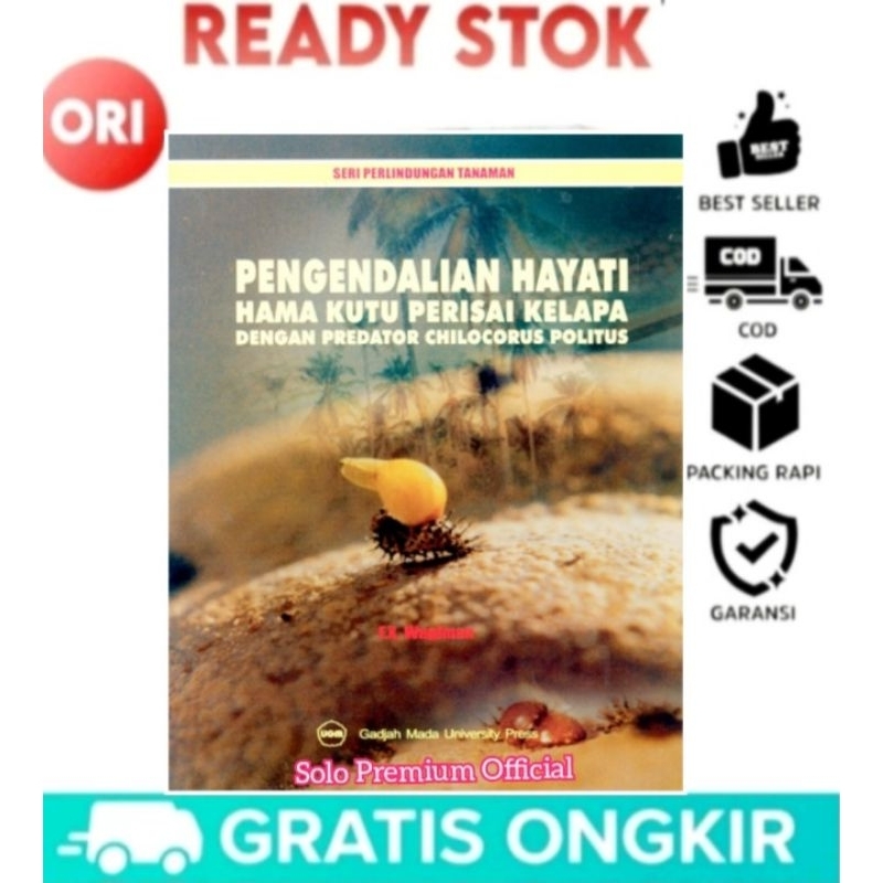 Jual Buku Pengendalian Hayati Hama Kutu Perisai Kelapa Dengan Predator ...