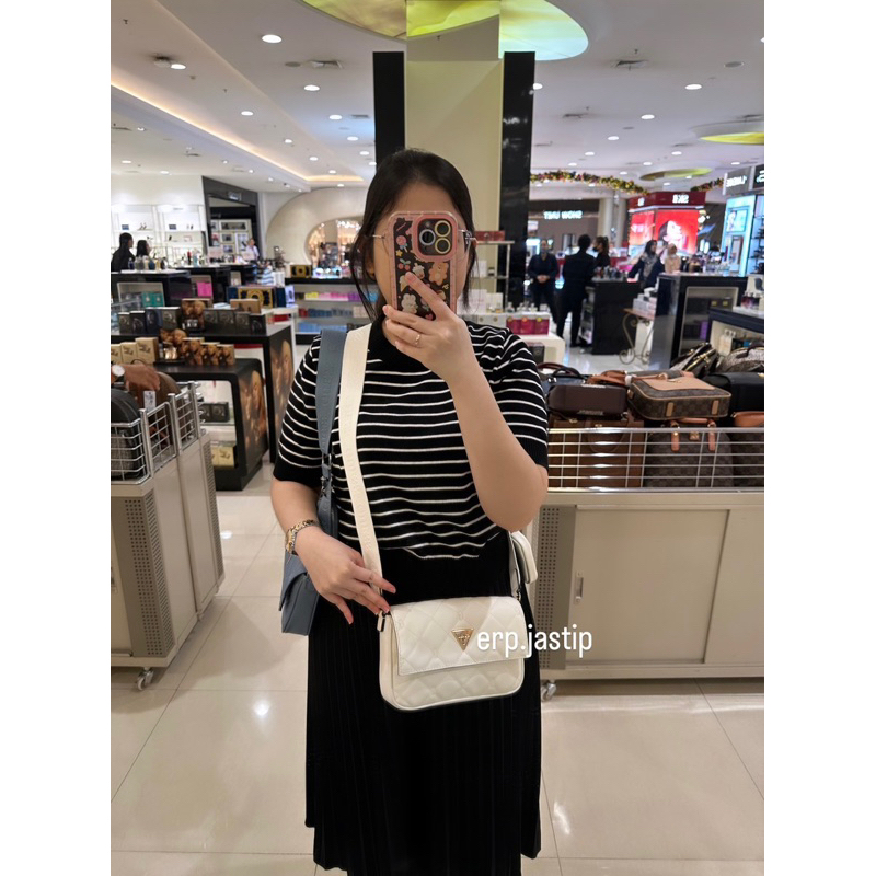 Jual GUESS BAG [COLTON MINI CROSSBODY FLAP] | Shopee Indonesia