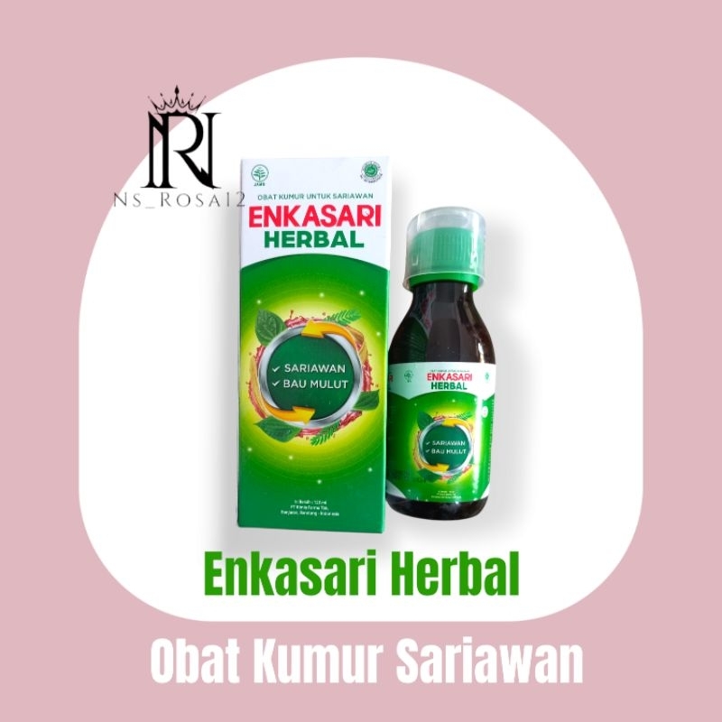Jual Enkasari Herbal 120ml | Obat Kumur Sariawan | Sariawan - Bau mulut ...
