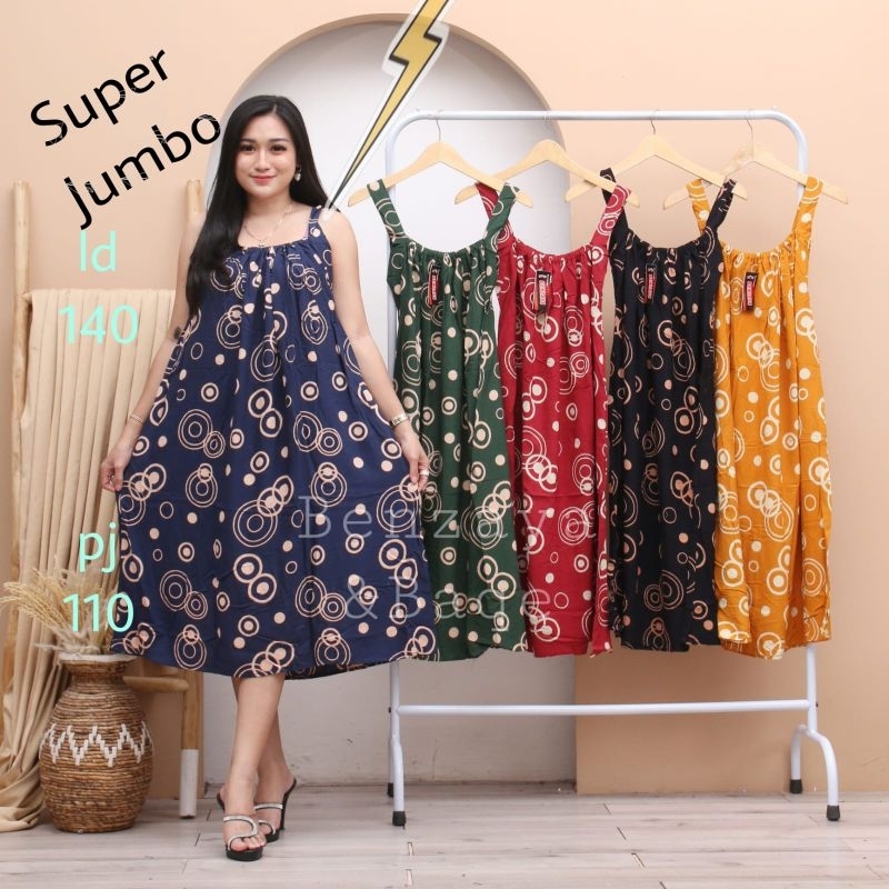 Jual Yukensi terviral daster jumbo ld 140 muat bb 45-95 kg •3• | Shopee ...