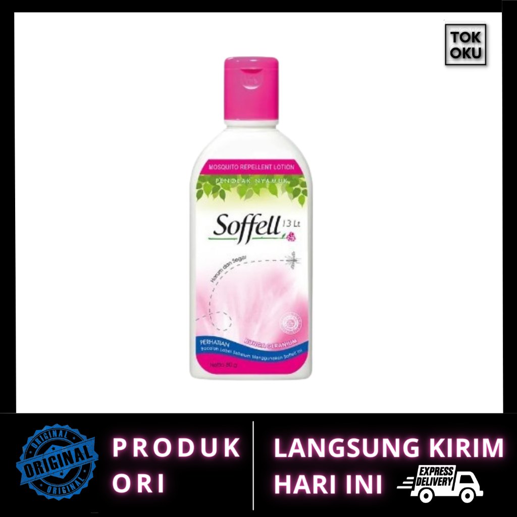 Jual Soffel Botol Geranium Anti Nyamuk 60 Gr Original | Shopee Indonesia
