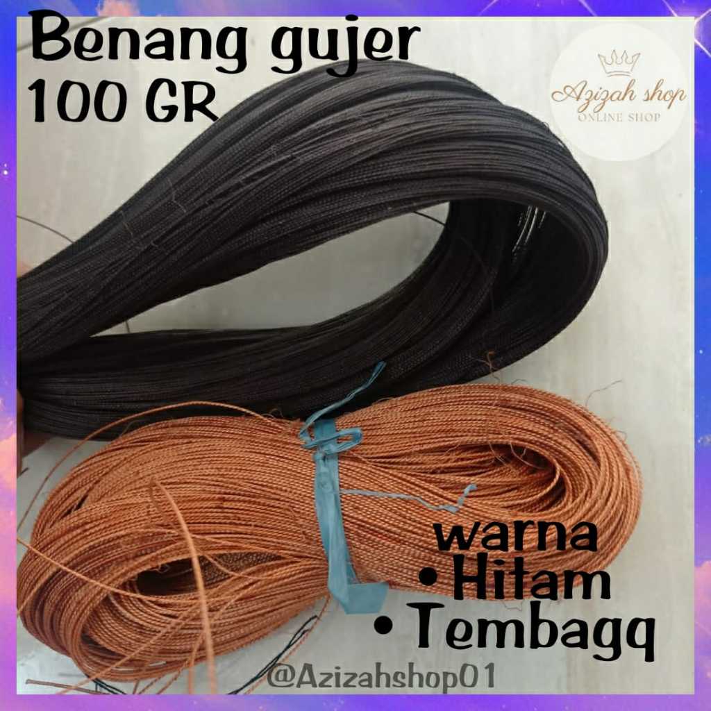 Jual BENANG GUJER BENANG SOL SEPATU 100 GRAM / 1 ONS | Shopee Indonesia