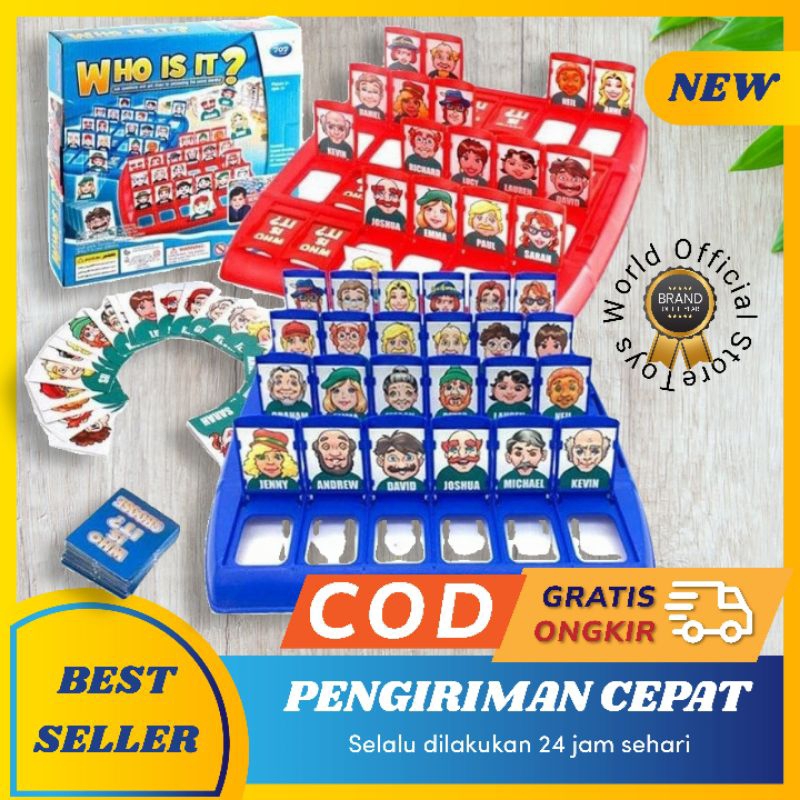Jual Toys - MAINAN ANAK BOARD GAME WHO IS IT / MAINAN ANAK TEBAK ... Jual Toys - MAINAN ANAK BOARD GAME WHO IS IT / MAINAN ANAK TEBAK ...