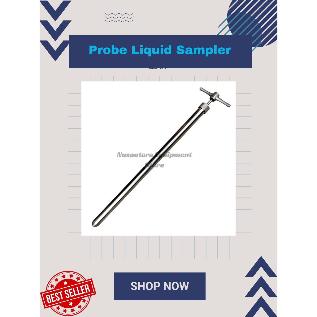 Jual Liquid Sampler syringe type - Probe Liquid Sampler Stainless 50 cm ...