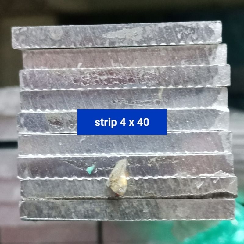 Jual Plat Strip Aluminium 4mm x 40mm x 1000 (6063) | Shopee Indonesia