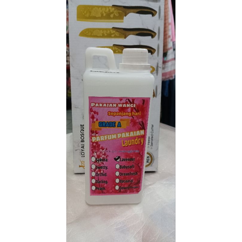 Jual paket parfum ken 1 liter + botol kosong spray 100ml/parfum laundry ...