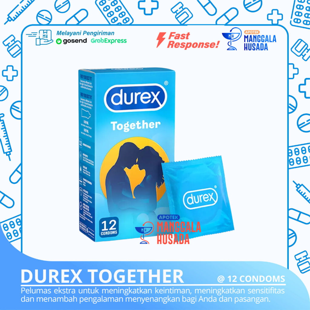 Jual DUREX TOGETHER @ 12 CONDOMS | Shopee Indonesia