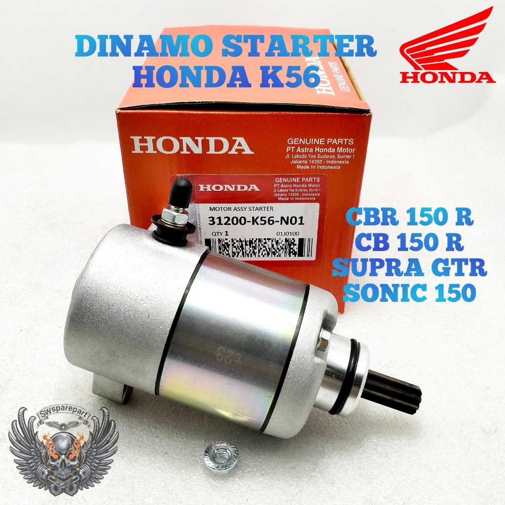 Jual DINAMO STATER ONLY HONDA K56 CB150R KUALITAS ORIGINAL HONDA AHM ...