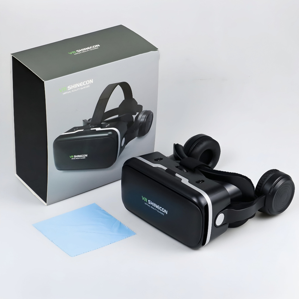 Jual Shinecon 6.0 VR Box Virtual Reality Glasses with Headphone ...
